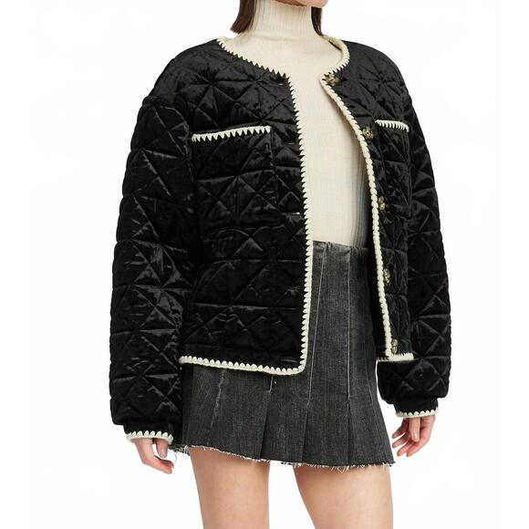Jacqui E | Jackets & Coats | New Jacquie The Label Jacqi Quilted Jacket ...